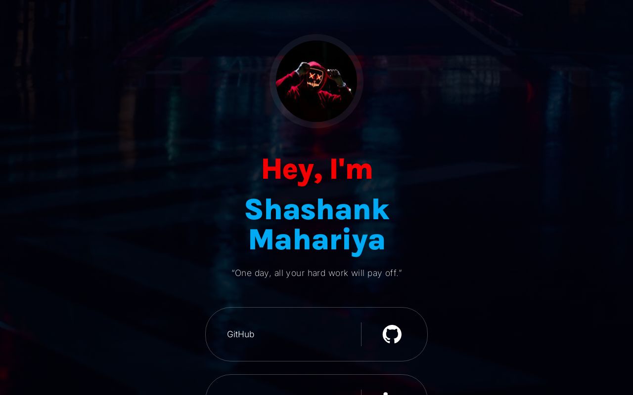Shashank Mahariya